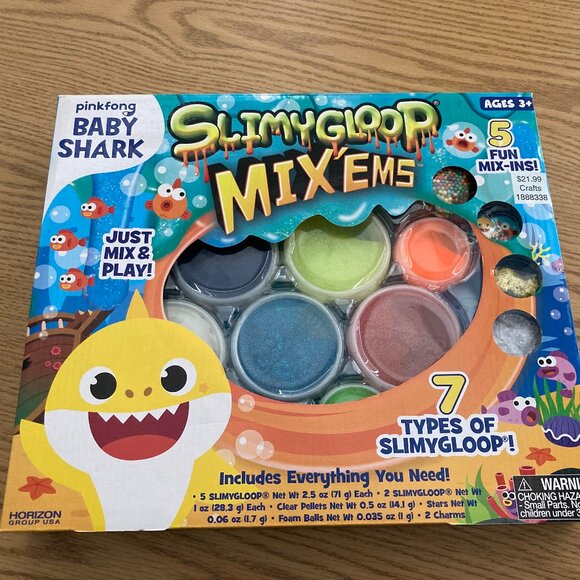 Baby Shark | Toys | Baby Shark Slimy Gloop Mix Ems New Unopened Box ...